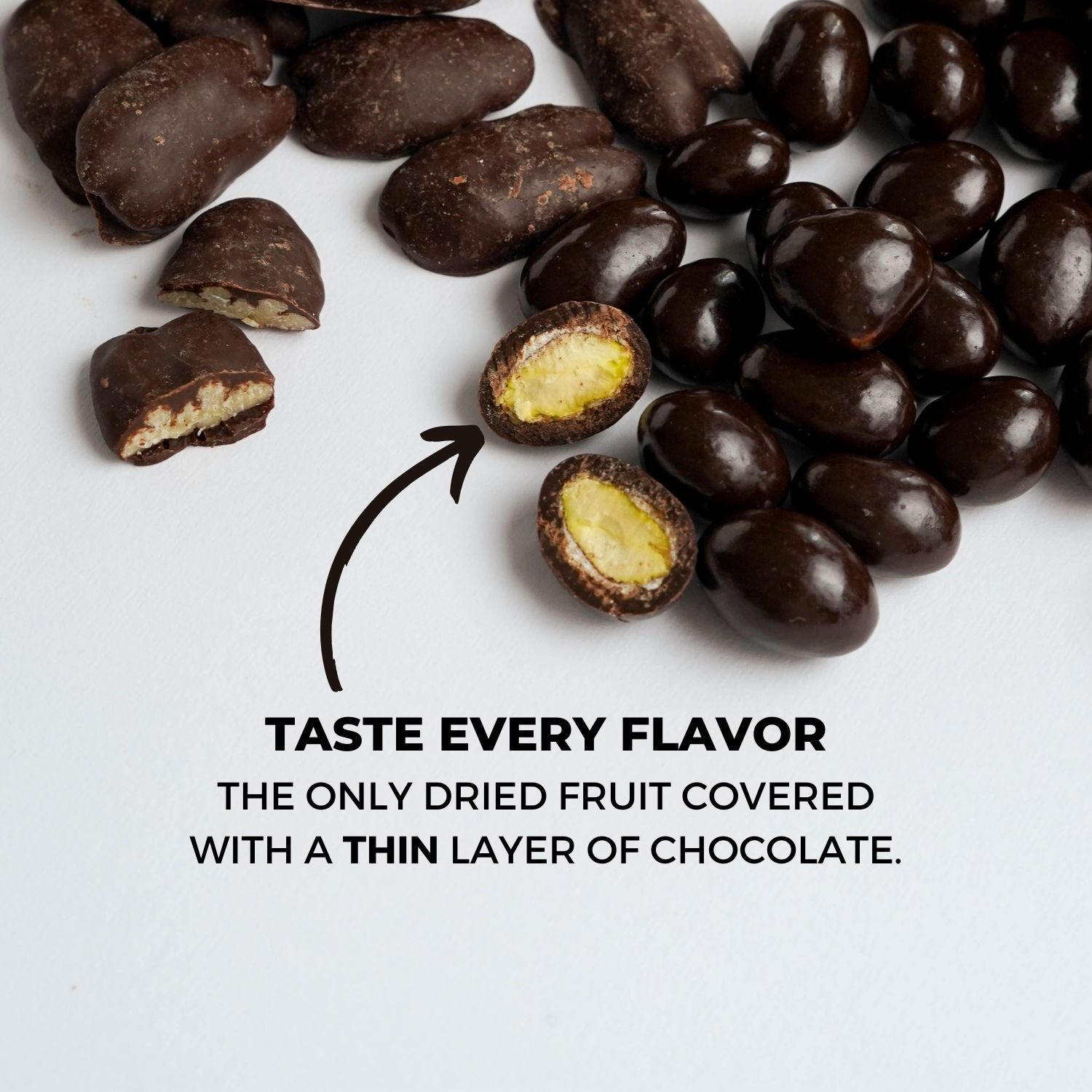 Chocolate-Covered Cashew nuts - Makadamia